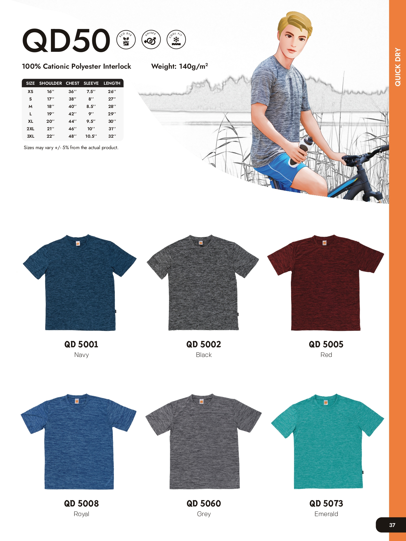 QD 5005 - Malaysia Custom Uniform & T-shirt