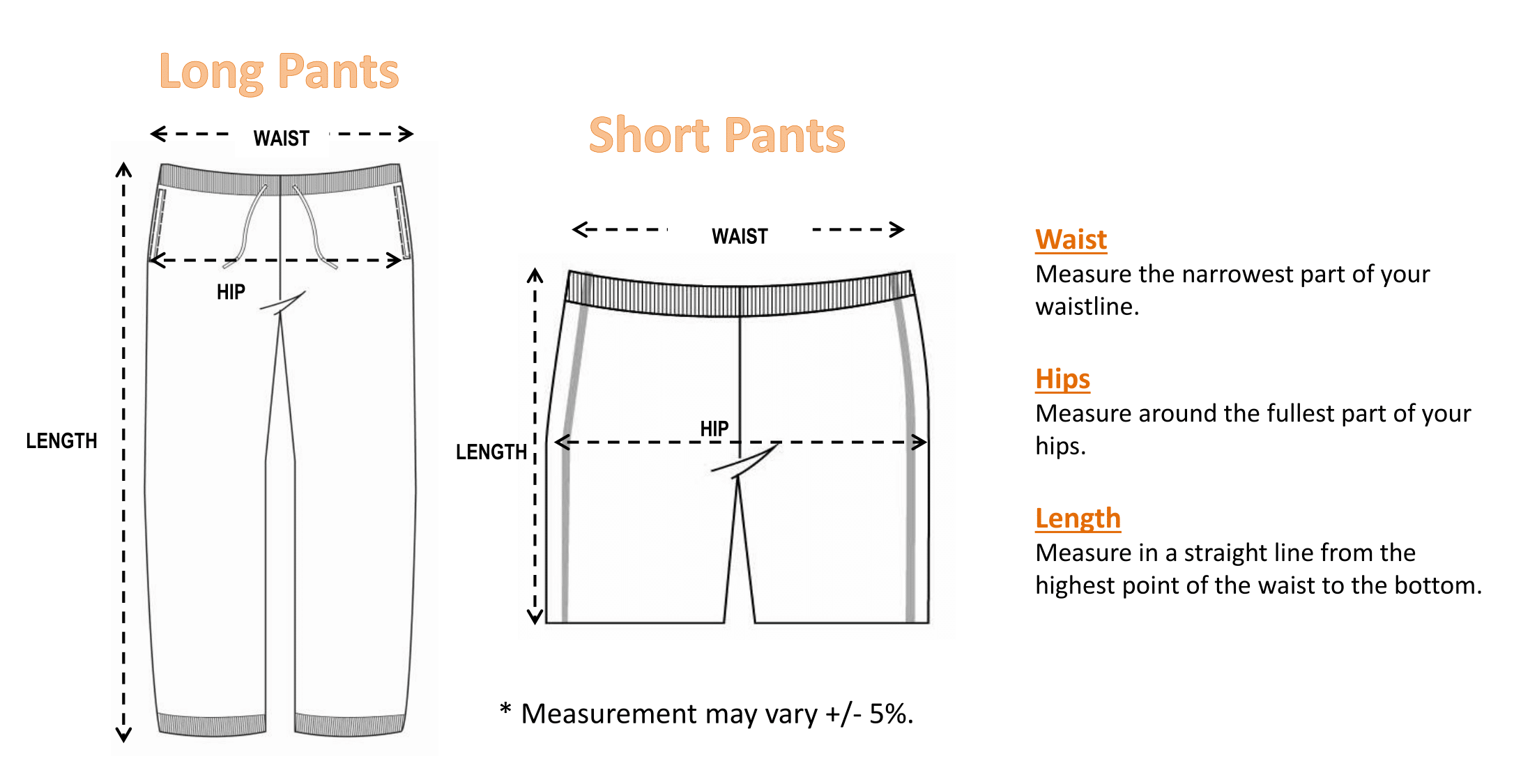 Pants Sizing Explained at Patty Bailey blog